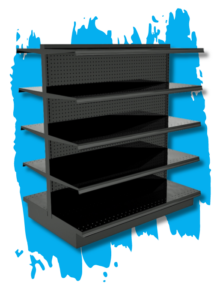 Lozier Island Gondola Shelving | FREE SHIPPING!